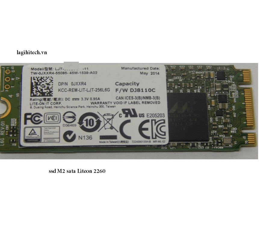 SSD Liteon 256gb M2 SATA 2260 | SSD Liteon 2260 | Lagihitech.vn