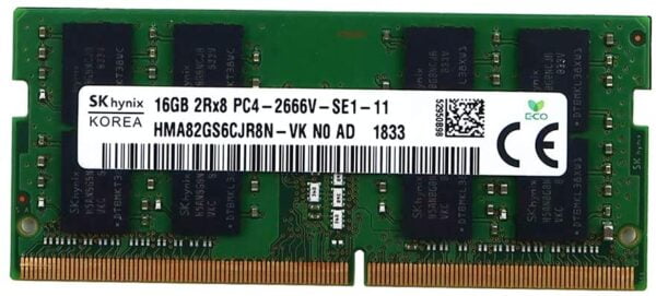 RAM Laptop DDR4 Hynix 16GB Bus 2666 SODIMM HMA82GS6CJR8N-VK