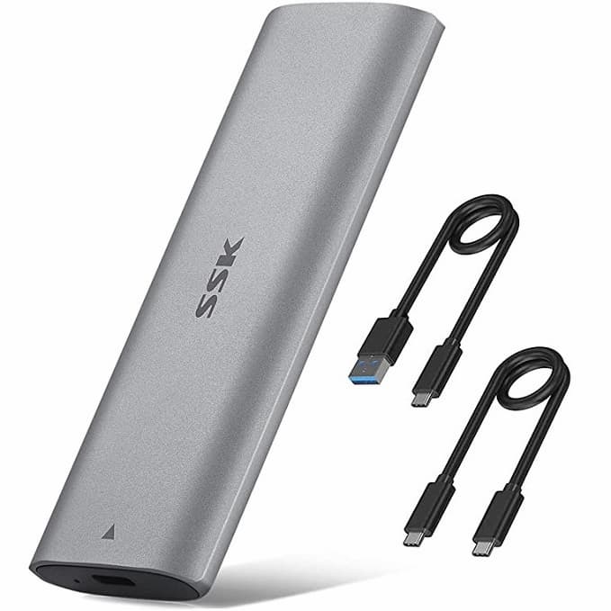 Box SSK Chuyển Đổi M2 NVMe To USB 3.1 Gen 2 HE-C370 (Có thể dùng cho ...