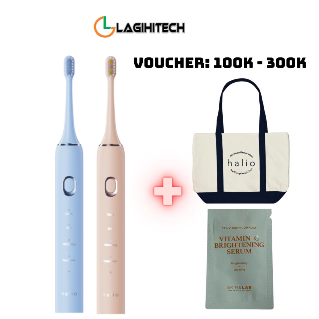 Bàn Chải Điện Halio Sonic SmartClean Electric Toothbrush (Hàng Chính ...