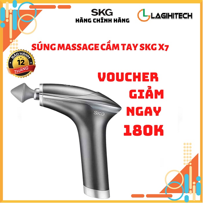 Súng Massage SKG X7 | LagiHitech.vn