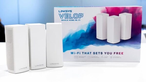 Router Mesh Wifi Linksys Velop Dual Band Wireless (3 Pack) AC3900 WHW0103