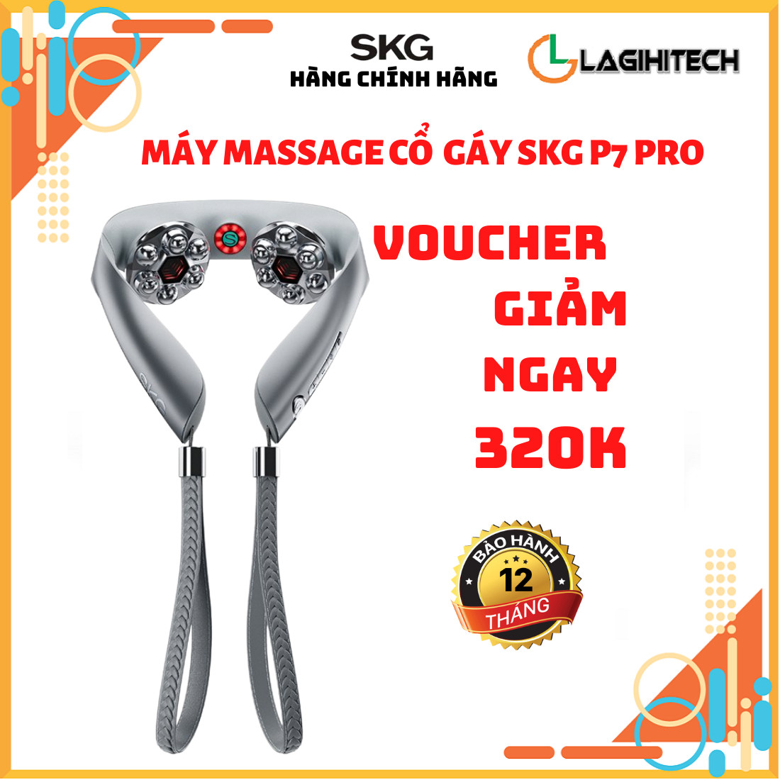 Máy Massage Cổ SKG P7 Pro (Hàng Chính Hãng) | LagiHitech.vn