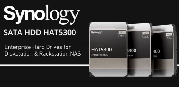 Ổ Cứng HDD NAS Synology 12TB 3.5 inch SATA iii 7200 RPM HAT5300-12T
