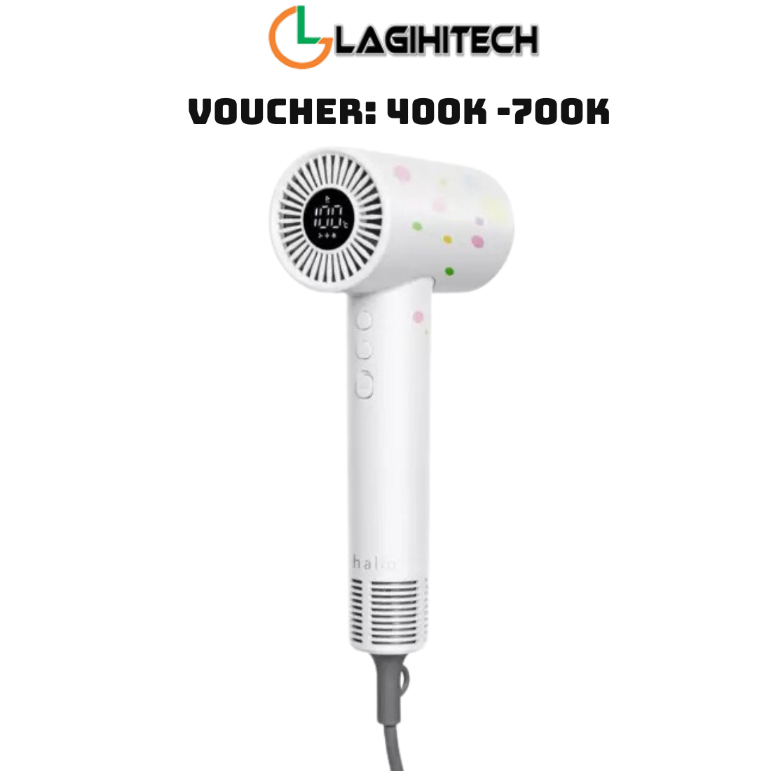 Máy Sấy Tóc Halio Plasma Hair Dryer Dành Cho Tóc Mỏng Spring Breeze ...